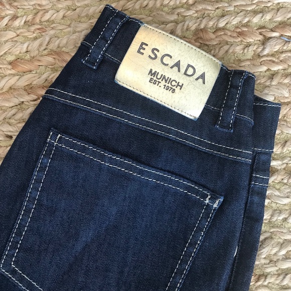 Escada | Jeans | Escada Jeans Sze34 Sz 2 New Dark Rinse Narrow Leg ...